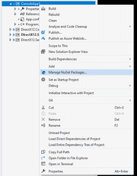 SharpDXをインストールして、C#でDirectX12開発環境を構築する (.NET Framework コンソールアプリケーション編） | Yucchiy's Note